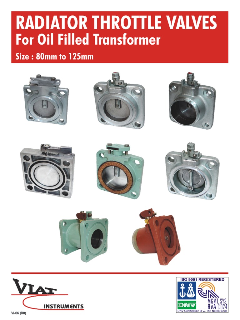 Radiator Throttle Valves | PDF