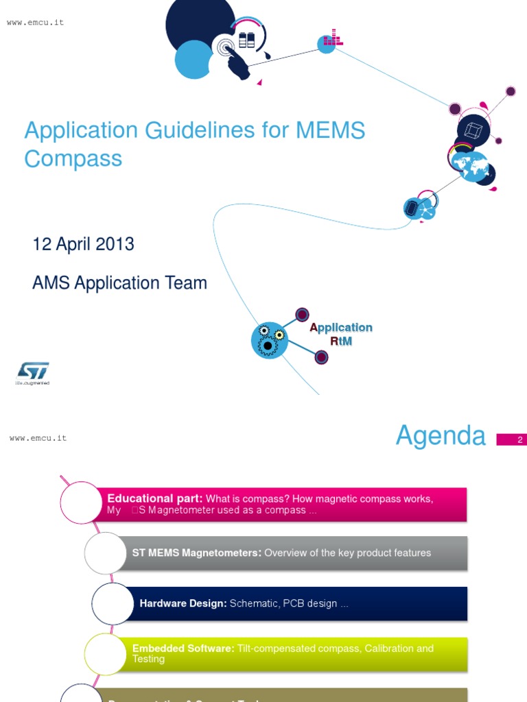 MEMS Compass A RTM1v3 | PDF | Magnetometer | Compass