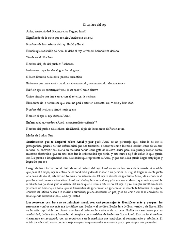 El Cartero Del Rey | PDF