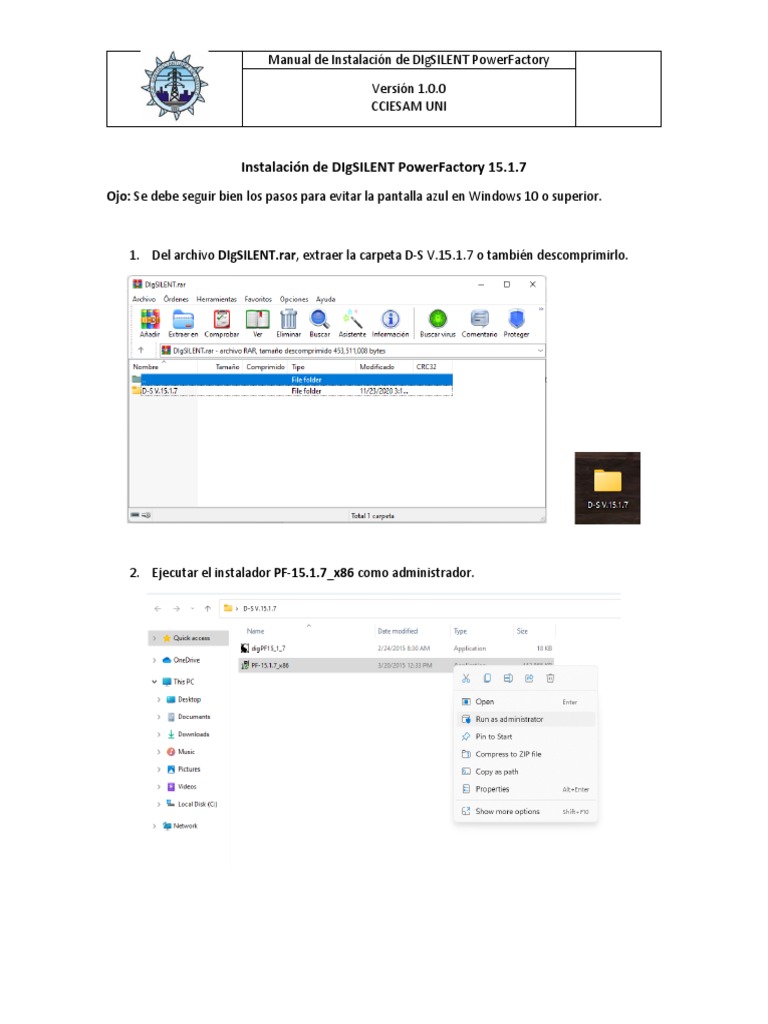 Manual de Instalación de DIgSILENT PowerFactory | PDF | Negocios | Informática