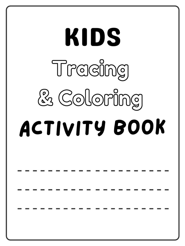 Tracing for Kids | PDF