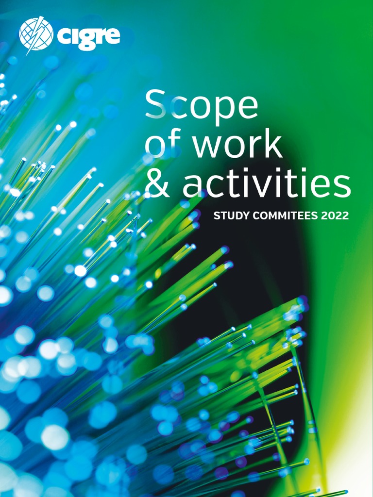 Cigre Scope - of - Work - 2022 | PDF
