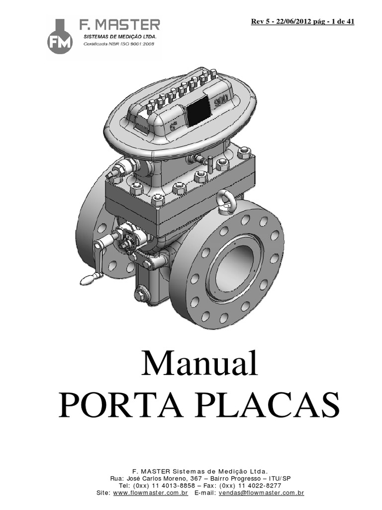 PORTA PLACAS F Máster | PDF | Parafuso | Eixo