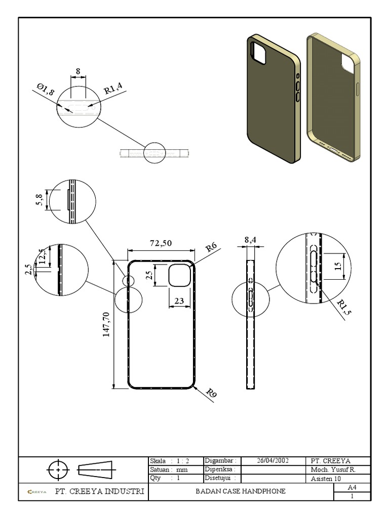 Badan Case Handphone Pdf