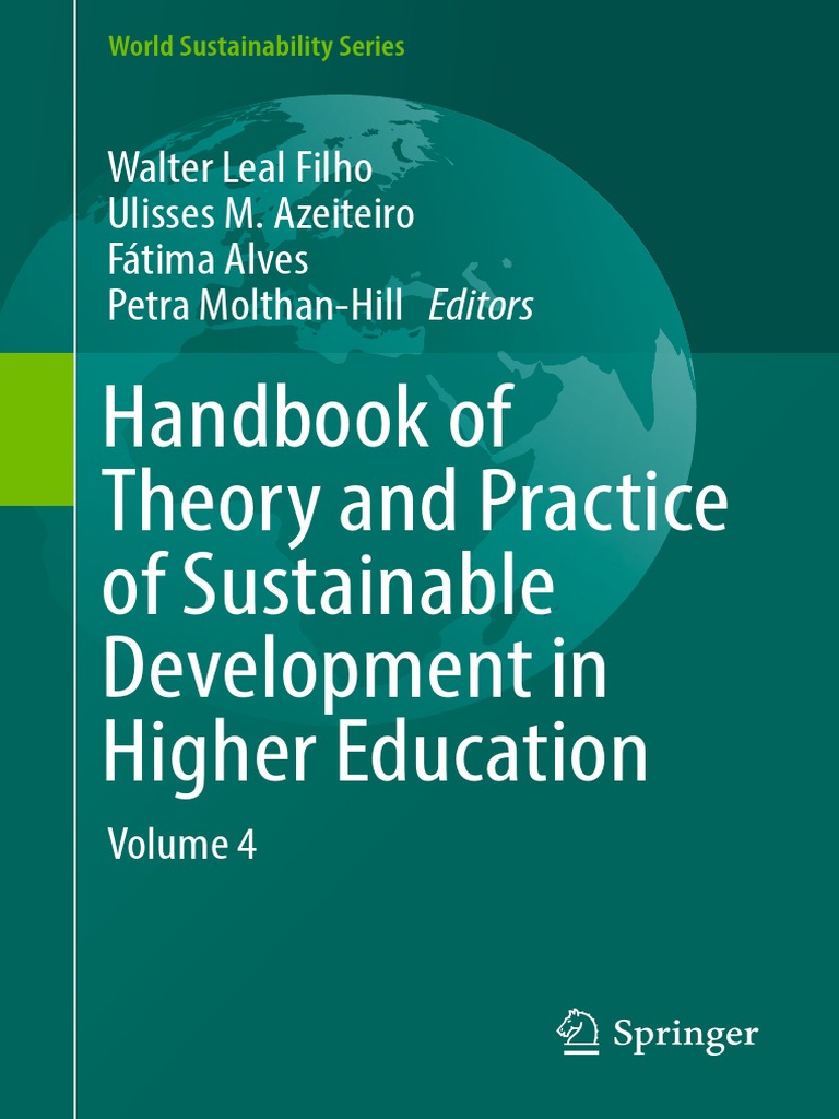 Handbook of Theory and Practice of Sustainable Development in Higher Education | PDF | Cross ...