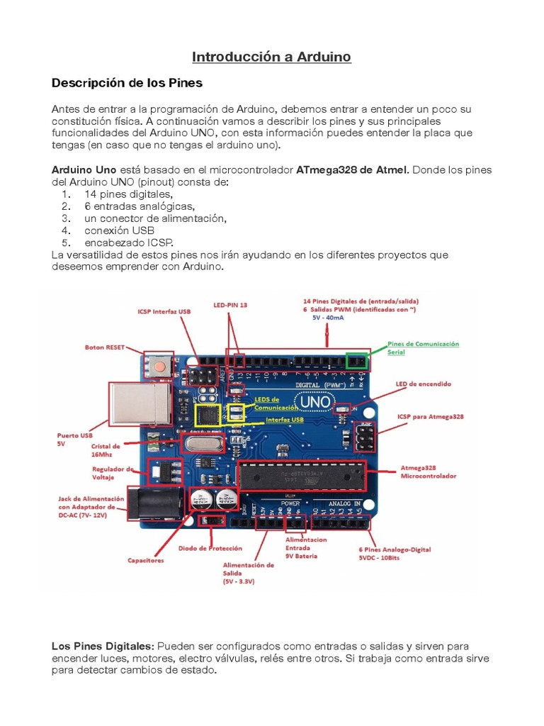 Introduccion Arduino | PDF | Arduino | Bienes manufacturados