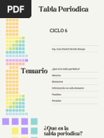 Tabla Períodica Gil Chaverri Química 10 | PDF | Rieles | Elementos químicos