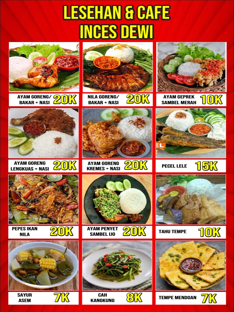 Menu Dewi | PDF