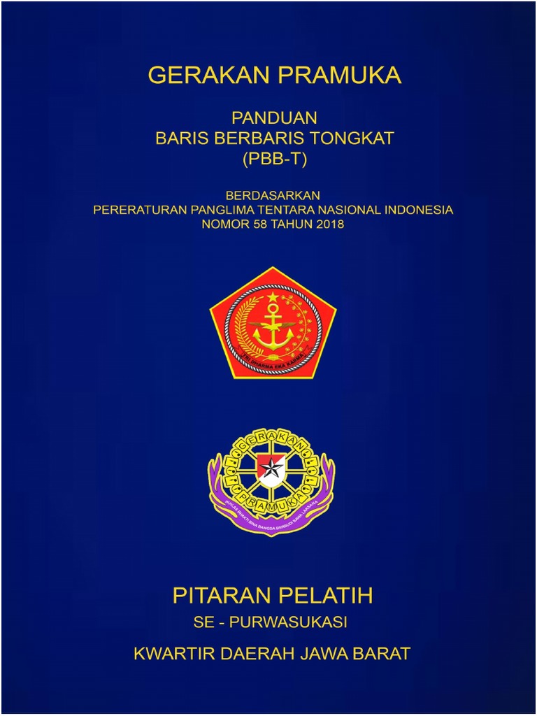 Panduan Pbb Tongkat Rev. Perpang Tni No. 58 Tahun 2018. Ok | PDF