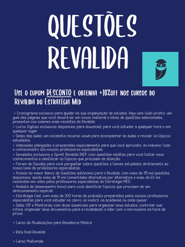 Questões Revalida | PDF