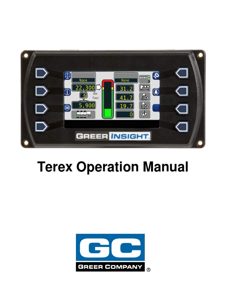 Terex Insight Operators (1) | PDF