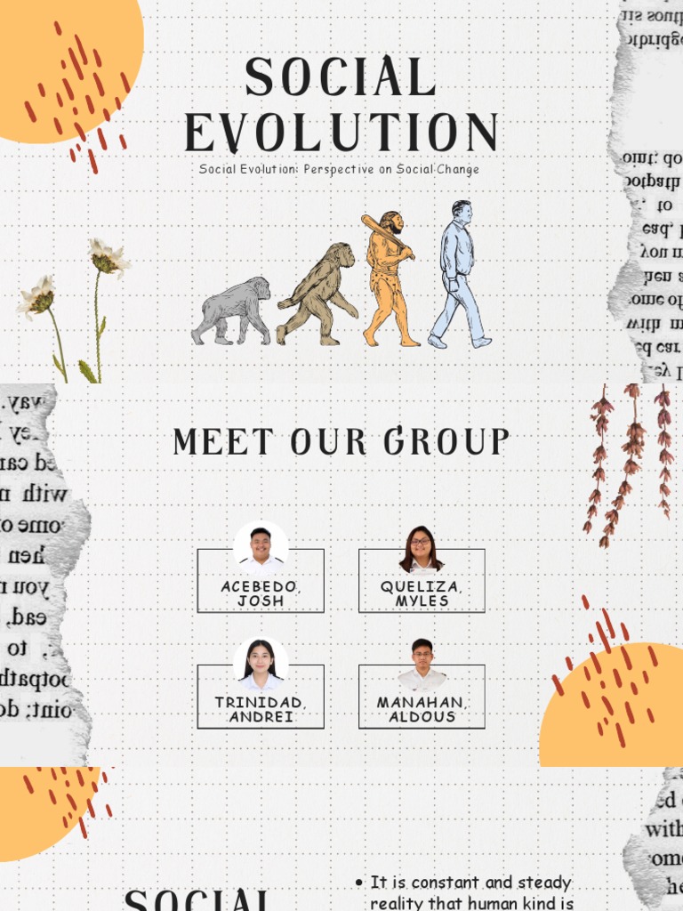 Social Evolution Presentation | PDF