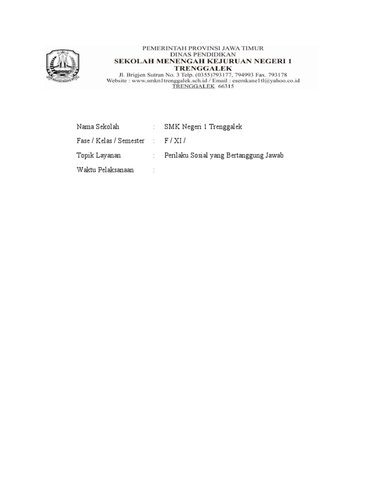 Perilaku Sosial Bertanggung Jawab Siswa | PDF | Kesehatan Holistik