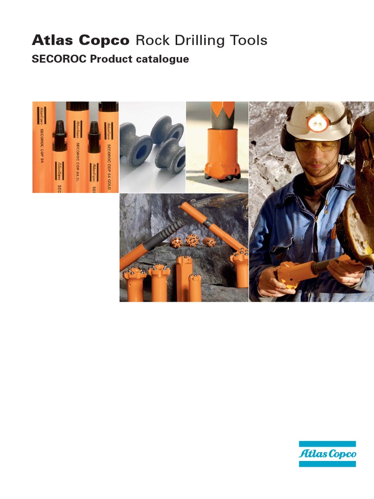 Atlas Copco Rock Drilling Tools: SECOROC Product Catalogue | PDF | Drill | Drilling