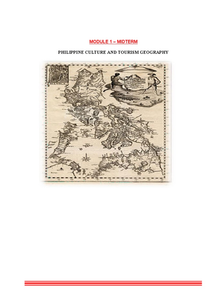 Philippine Tourism Geography Overview | PDF | Philippines