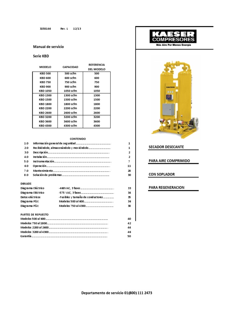 Manual de Servicio KBD | Descargar gratis PDF | Motores | Agua