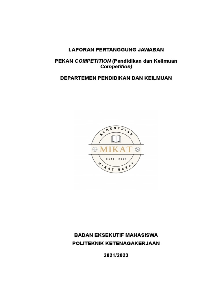 LPJ Dep PDK | PDF