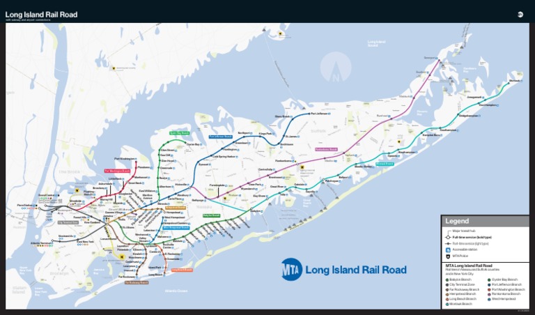 Long Island Rail Road Map | PDF