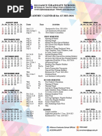 SY 2016-2017 Academic Calendar V1 1jul2016 0 | PDF | Thesis | Graduate ...