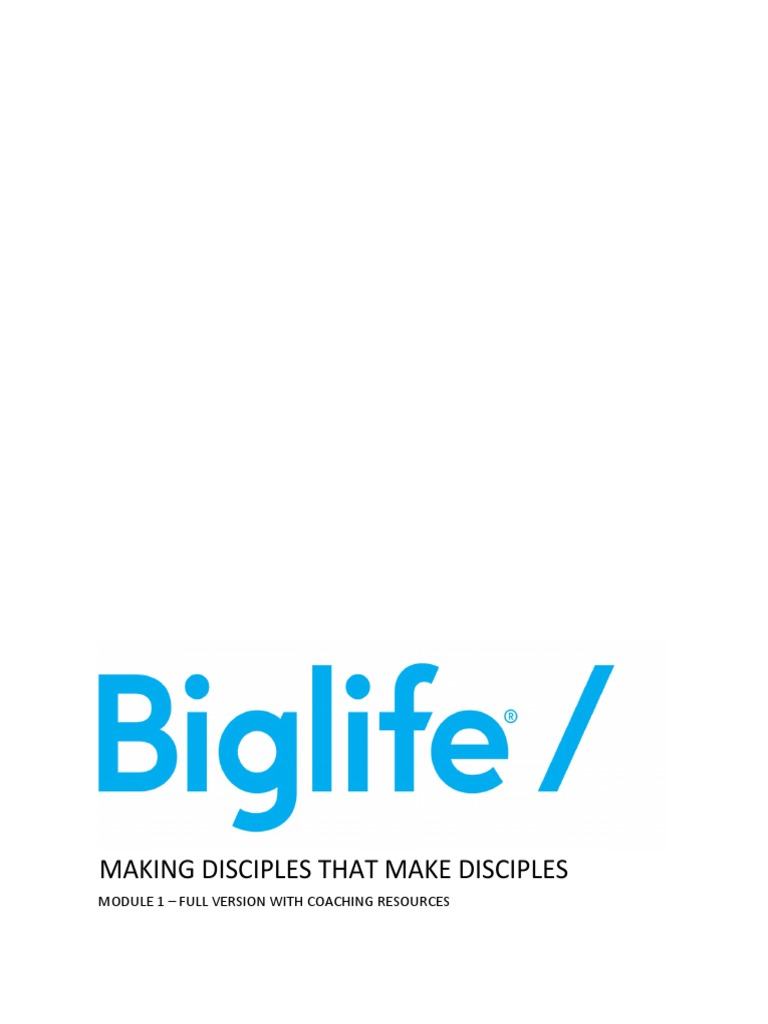 Biglife FULL Training ENGLISH - v3.2 | PDF
