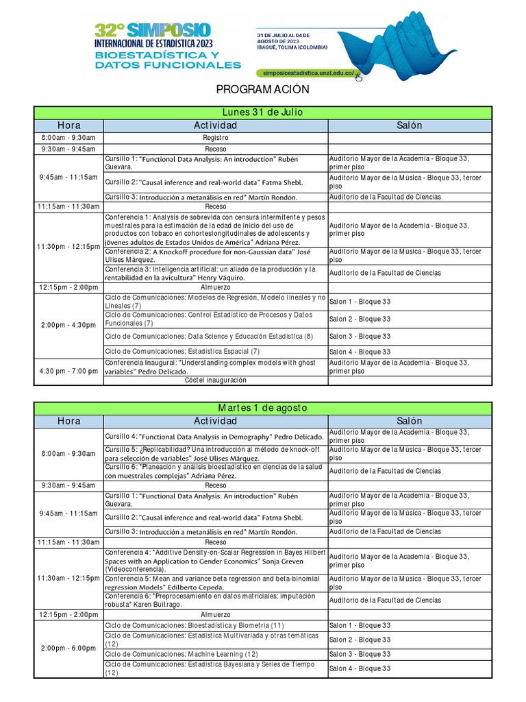 Programación preliminar | PDF