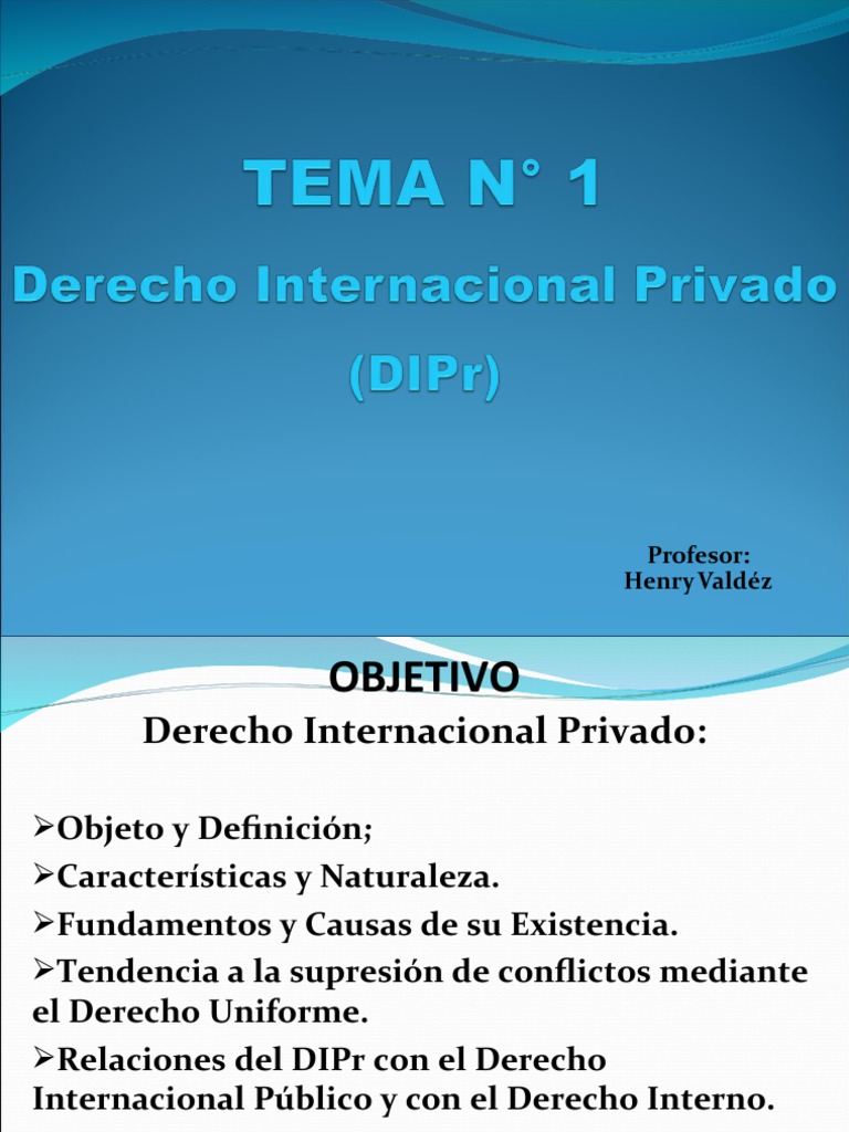 Presentación Tema #1 | PDF