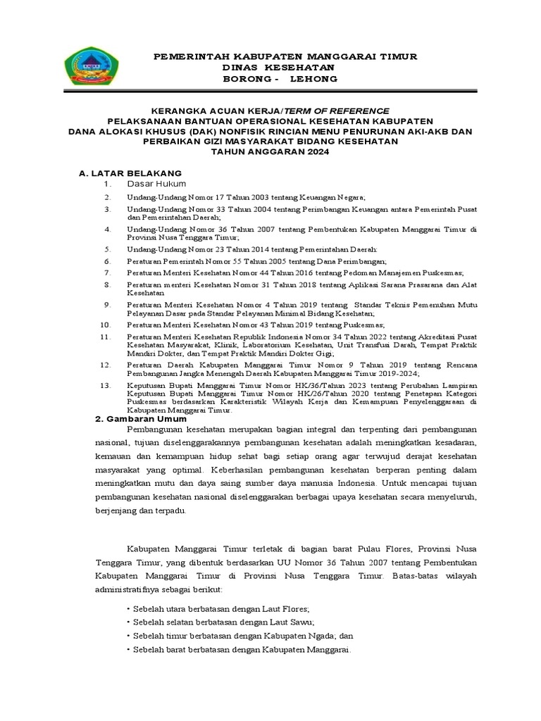 Tor Bok Dak NF 2024 | PDF