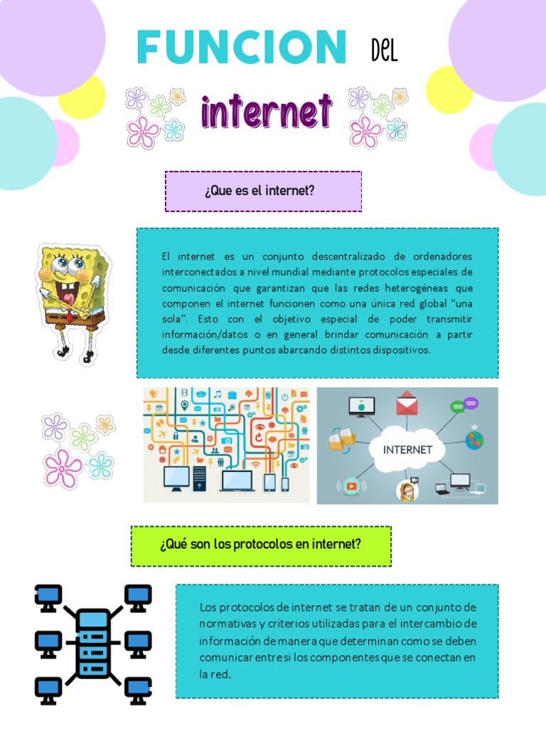 Funcionamiento Internet | PDF | Red de computadoras | Internet