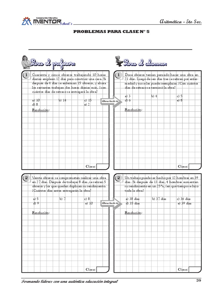 15 Clase Practica Dirigida | PDF