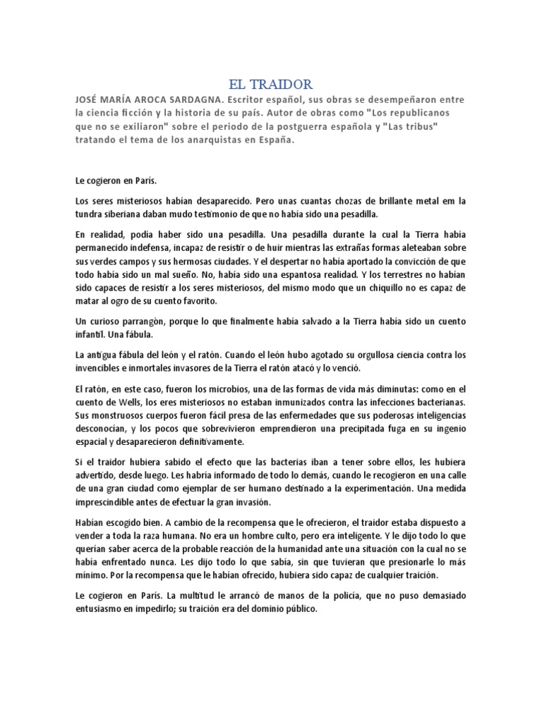 El Traidor | PDF