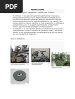 Principales Aplicaciones Del Rectificado | PDF | Abrasivo | Rectificado (corte abrasivo)