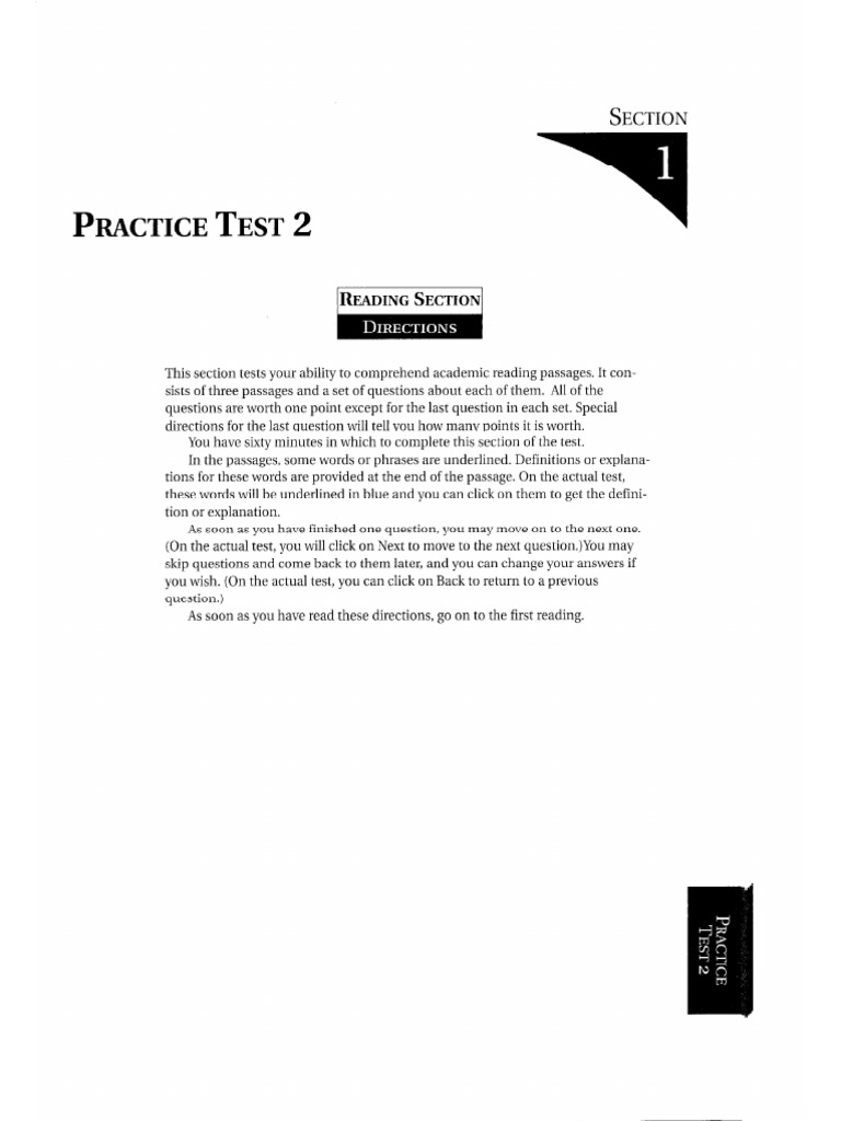 Bruce Rogers TOEFL - Reading Practice Test 2 | PDF