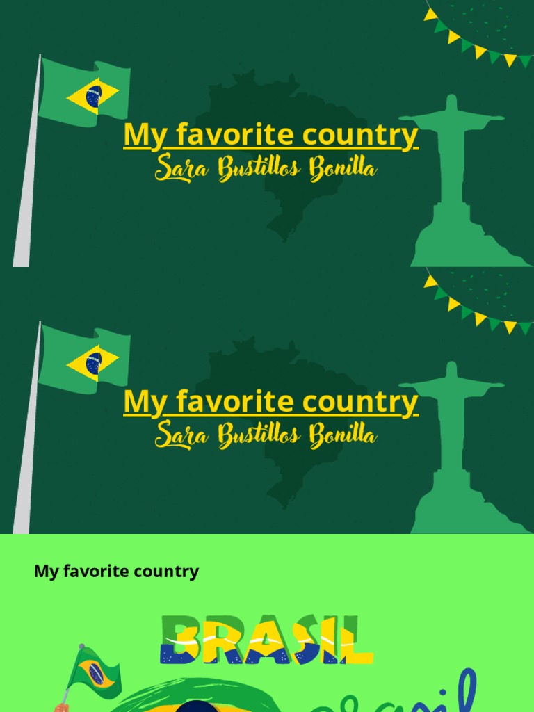 My Favorite Country Brasil | PDF