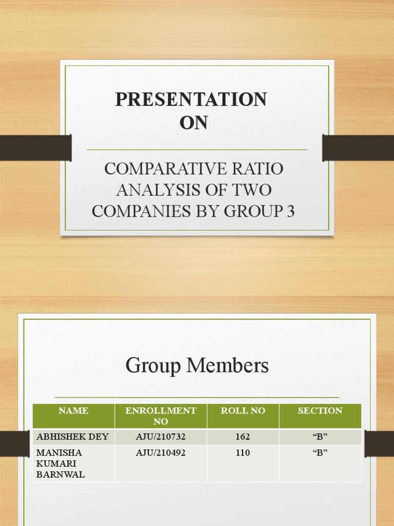 Comparative Ratio Analysis: Samsung vs LG | PDF | Return On Equity ...