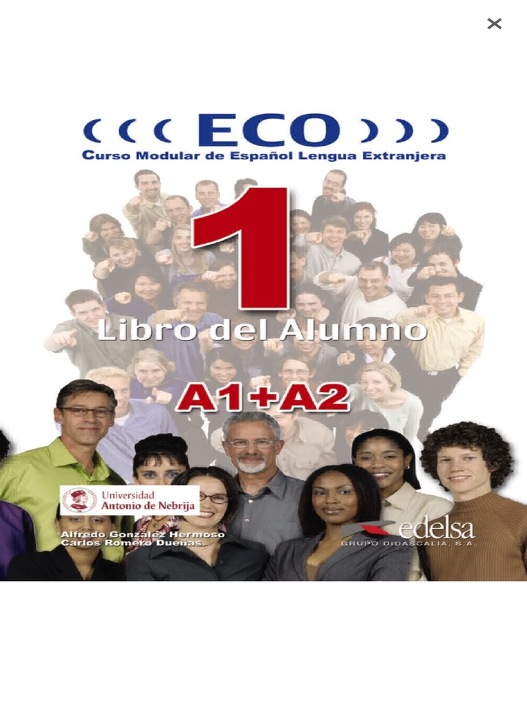 Eco 1 (A1+A2) - Libro Del Alumno ECO 1 (A1+A2) L | PDF