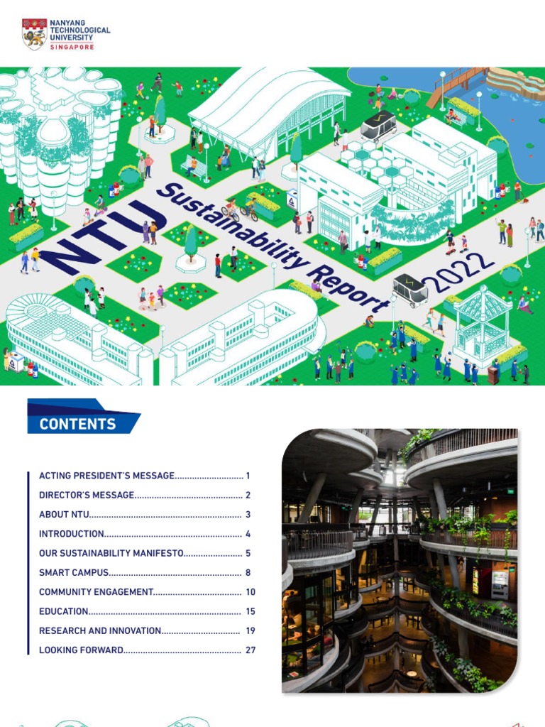 NTU Sustainability Report 2022 | PDF
