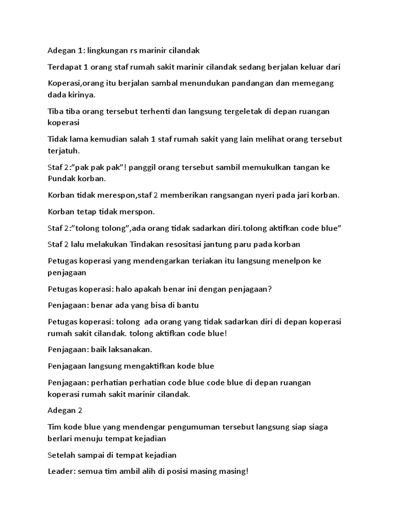 Script Code Blue Pdf 0492