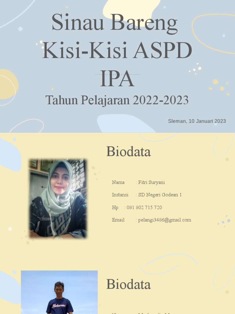 Sinau Bareng Kisi-Kisi IPA Fitri | PDF