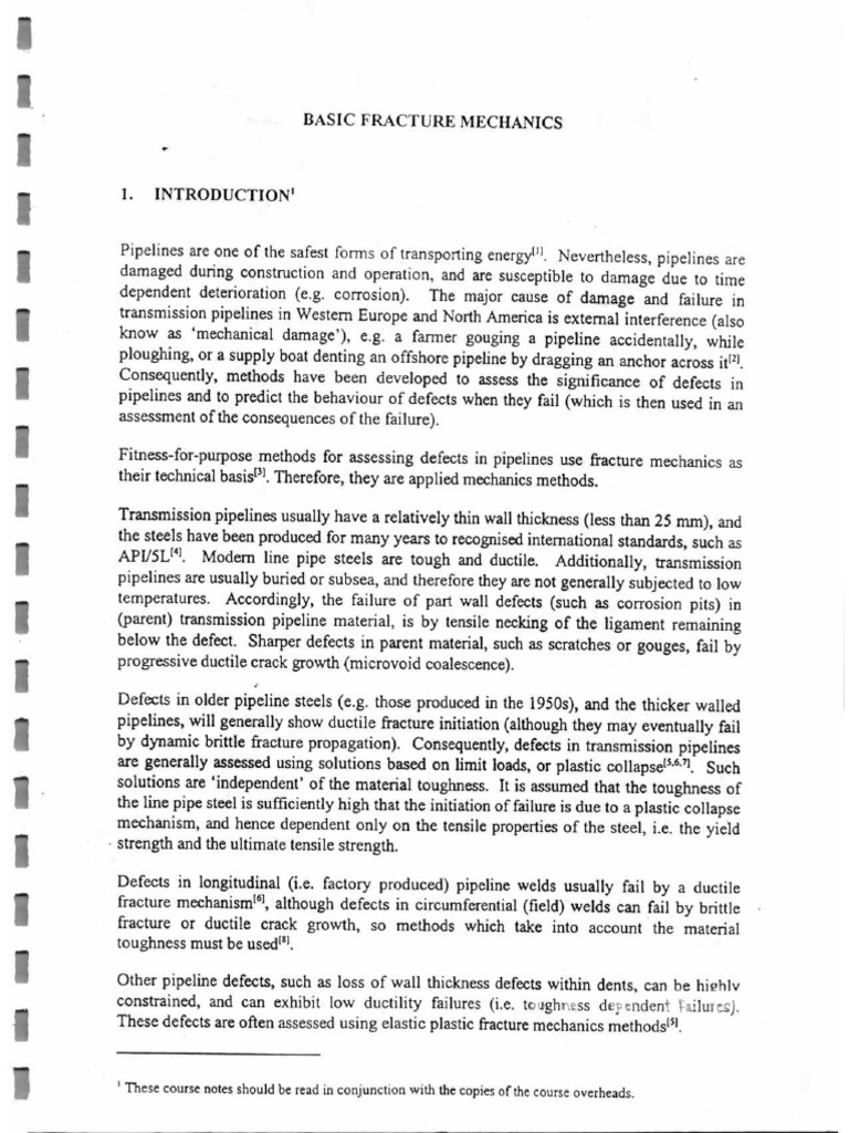 104 - Basic Fracture Mechanics 01-14 | PDF