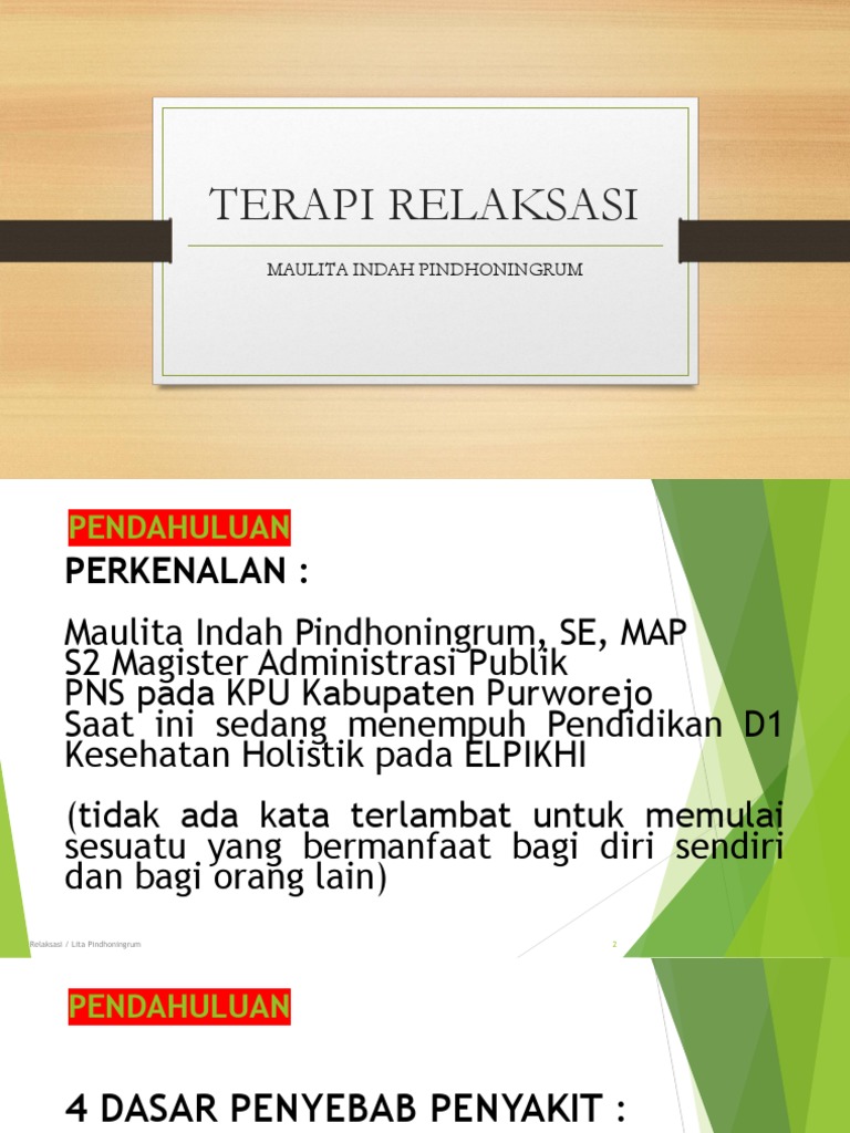 Terapi Relaksasi | PDF