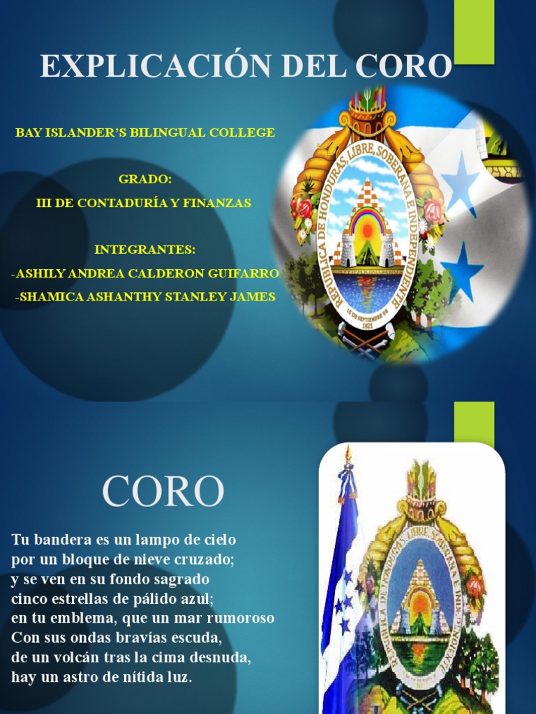 Explicacion Del Himno Nacional de Honduras | PDF