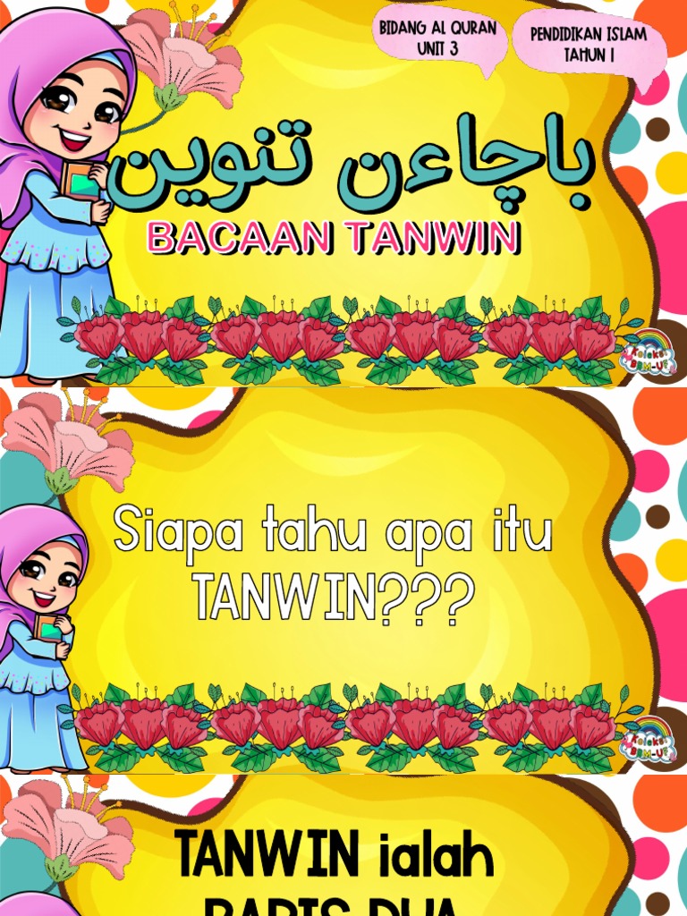 Nota - Tanwin Thn1 | PDF