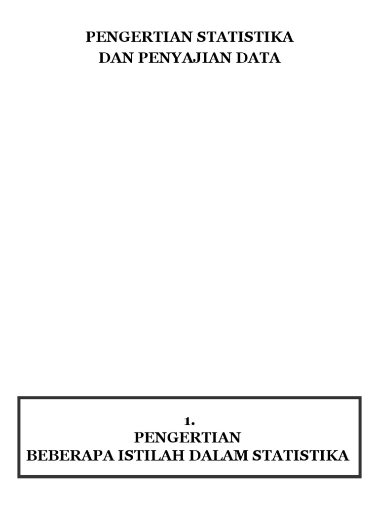 Statistika | PDF