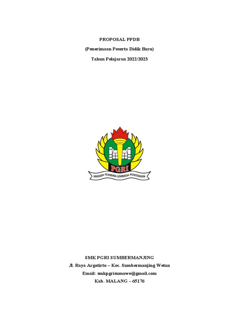 PROPOSAL PPDB Revisi | PDF