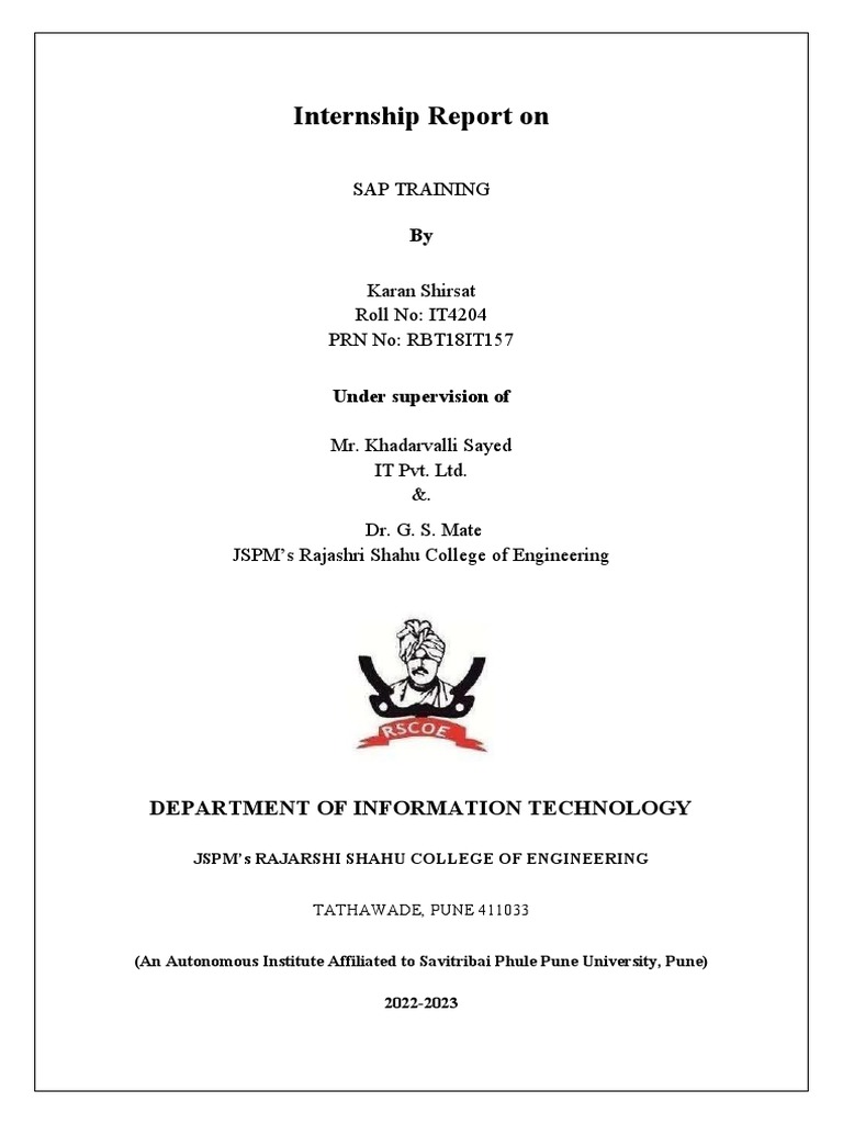 Report Writing For Collage Project | PDF