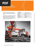 Sandvik DR410i Drill Specifications | PDF | Drill | Mechanical Engineering