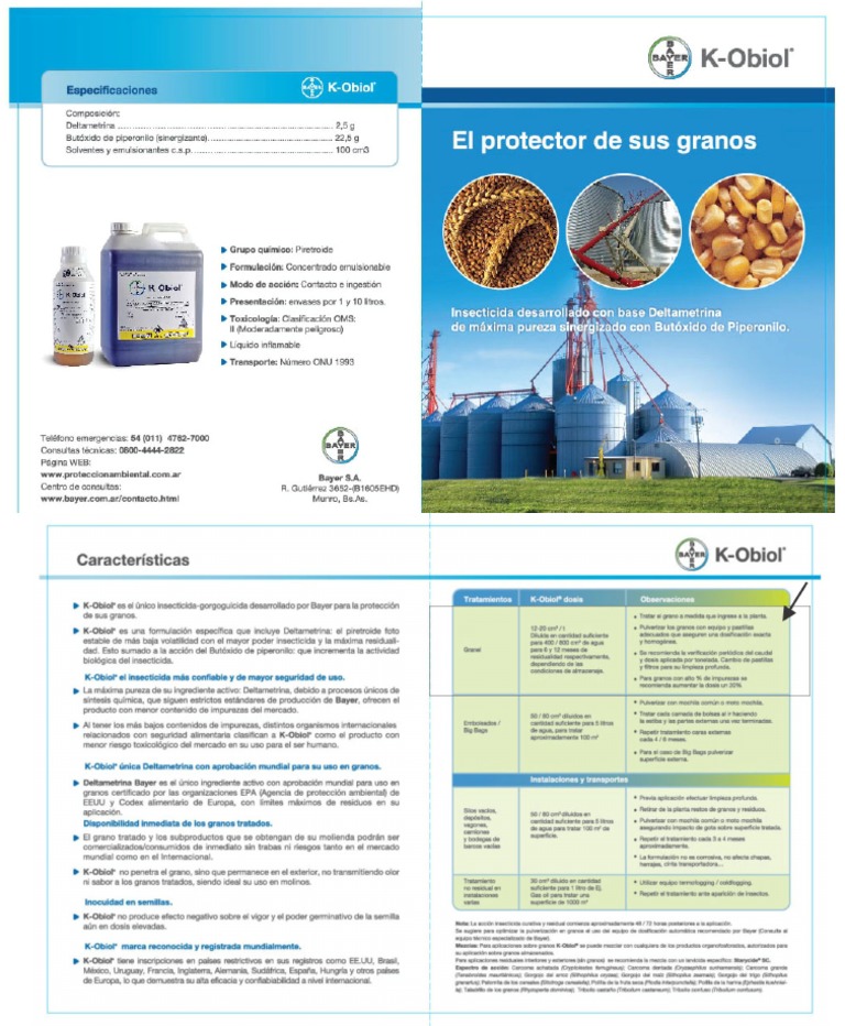 K-Obiol Etiqueta 2 | PDF