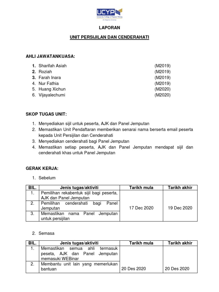 Contoh Laporan | PDF