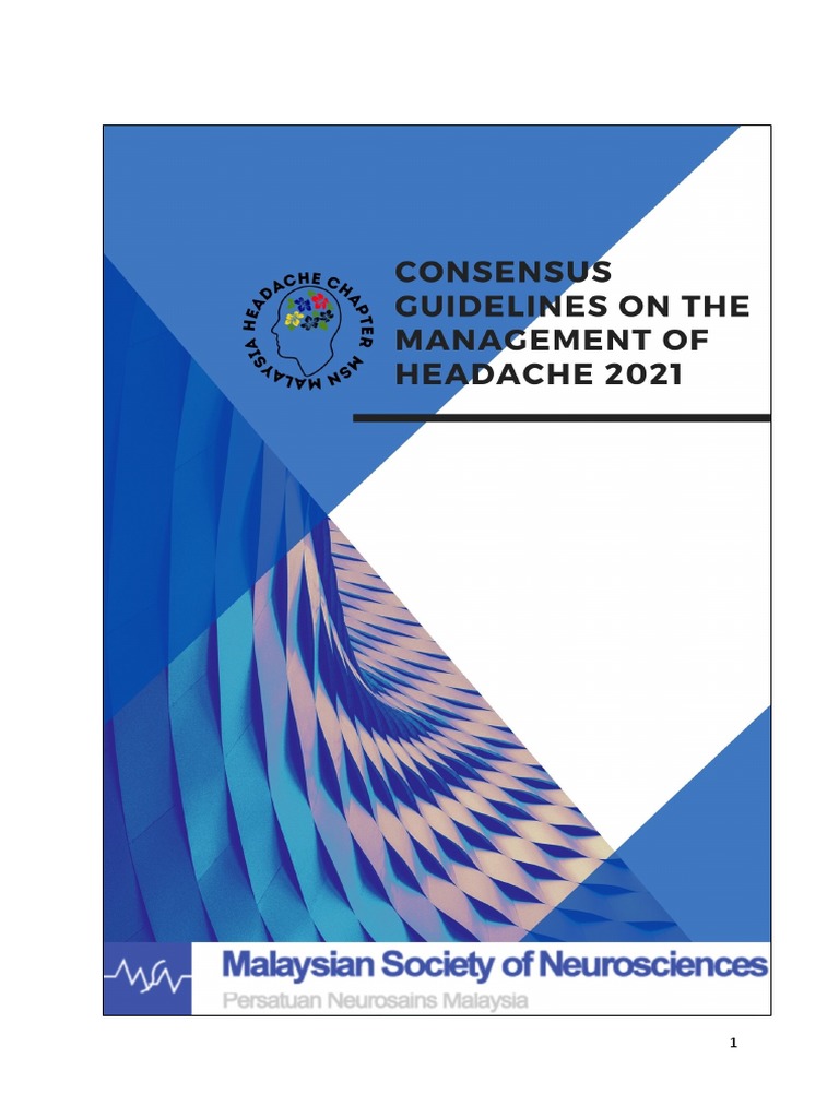 Consensus Guidelines On The Manaegement of Headache 2021 | Download ...