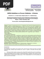 Guidance For Industry: Process Validation: General Principles and ...